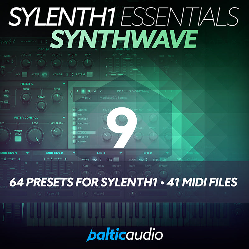 baltic audio - Sylenth1 Presets for Synthwave Pop - Soundbank, Sounds